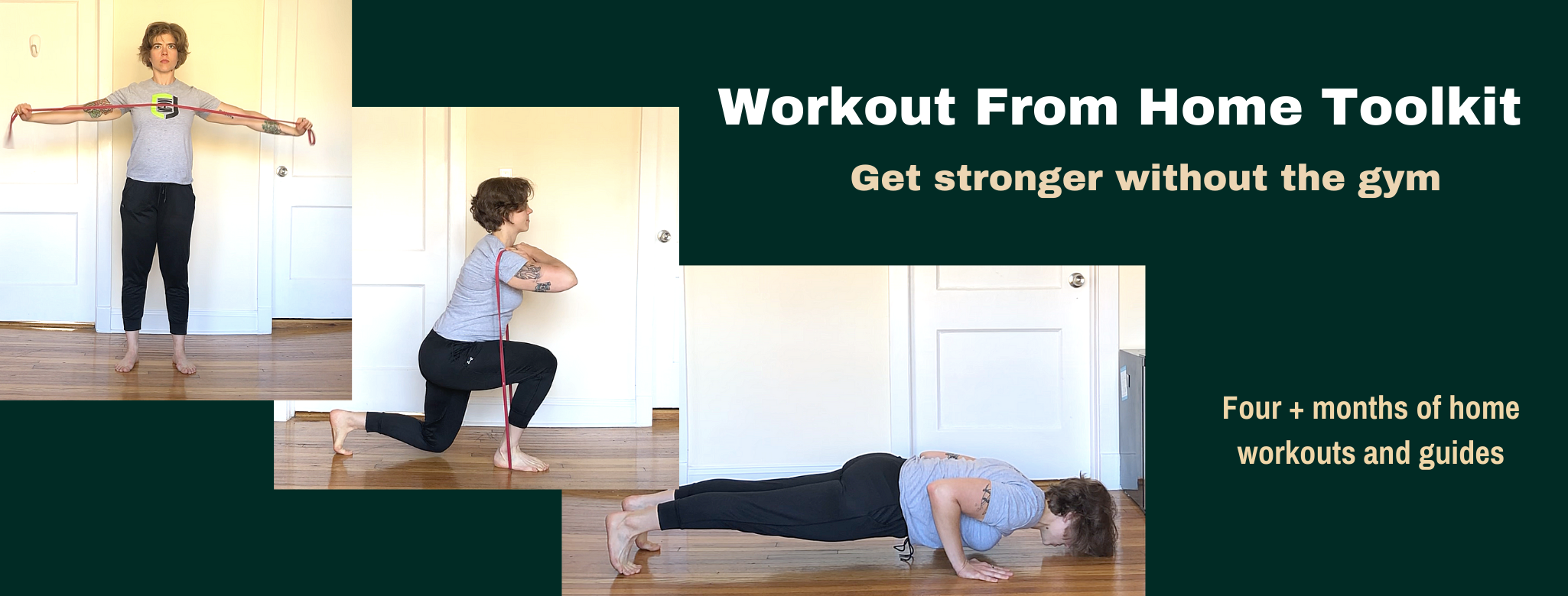 Workout From Home Toolkit – Caroline Juster Fitness